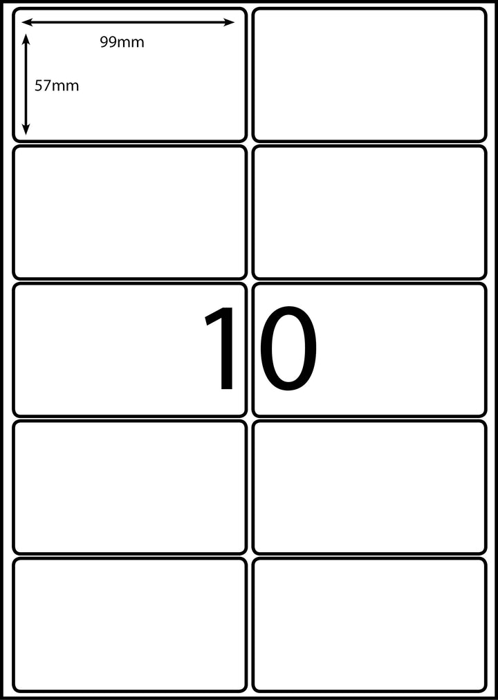 A4 Laser Labels – PPS Office